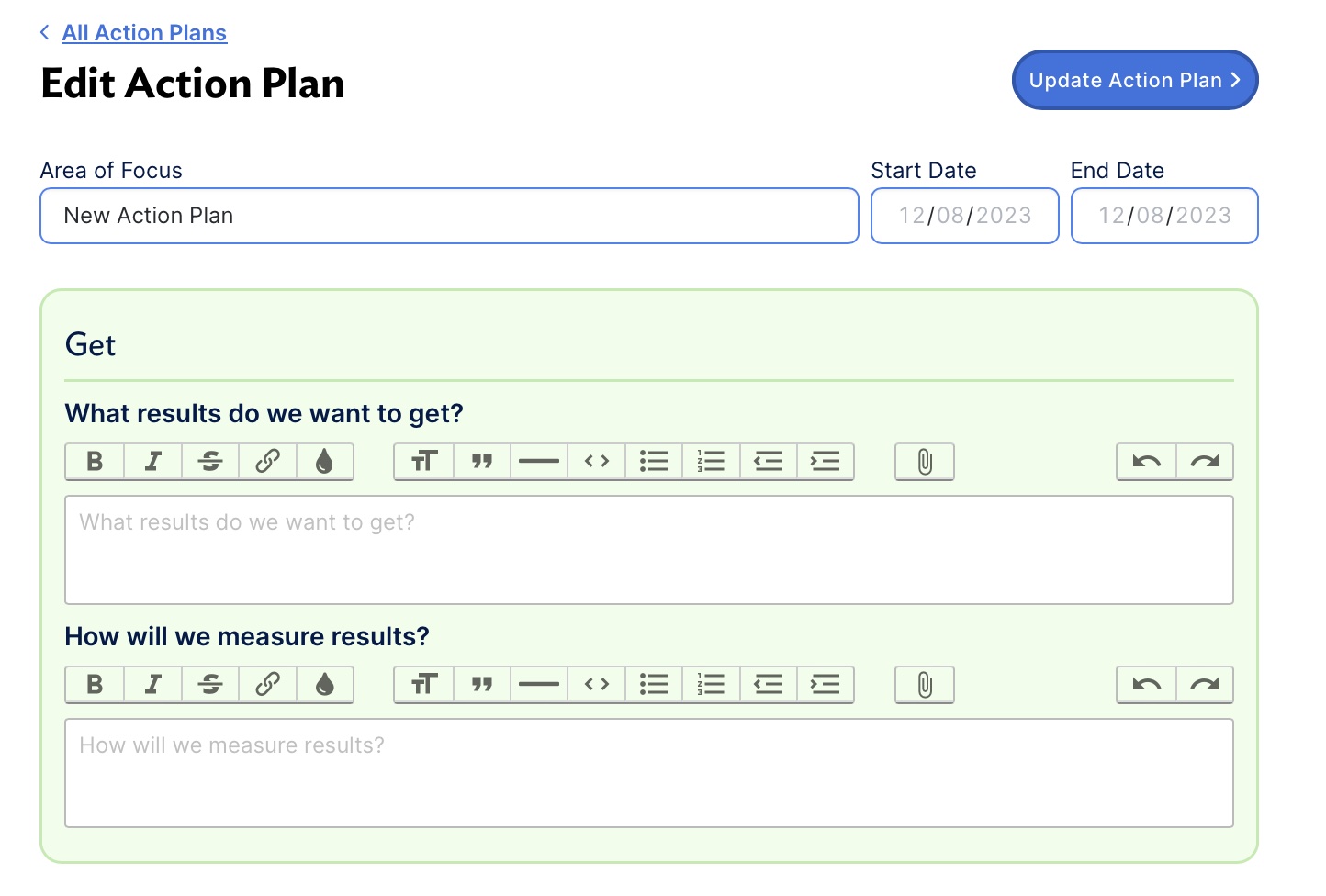 Creating an Individual Action Plan – FranklinCovey Education