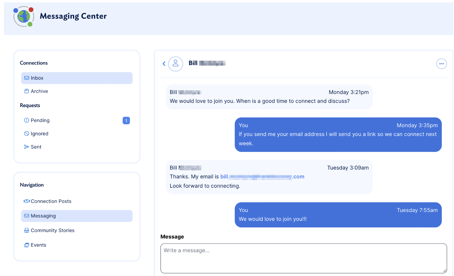 Using the Message Center – FranklinCovey Education